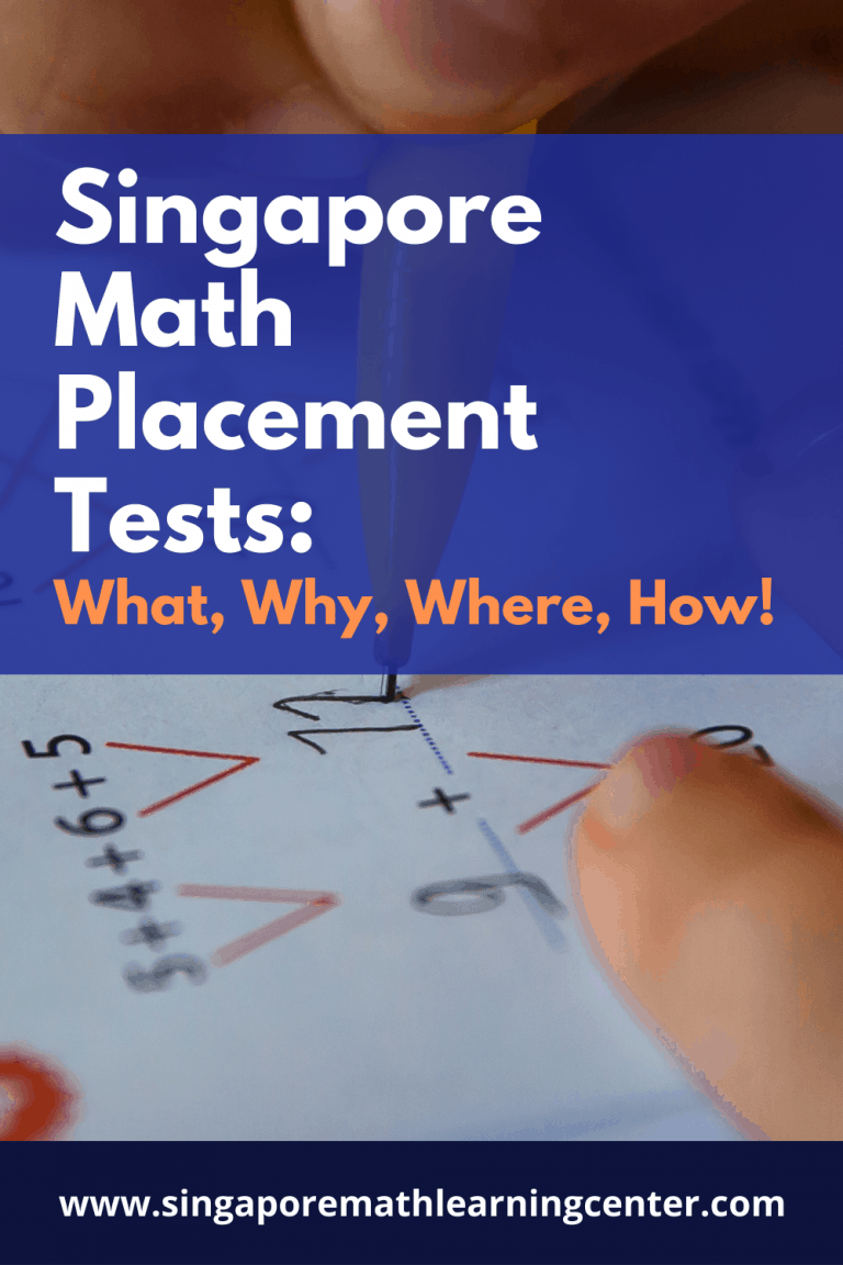 Singapore Math Placement Tests Singapore Math Learning Center