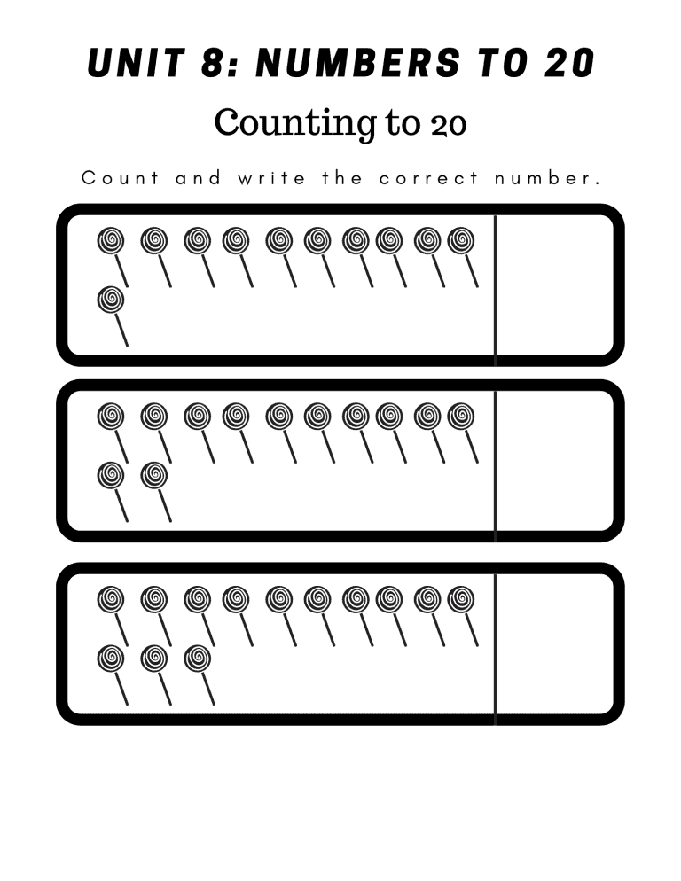 Kindergarten Book 2 Printable Sheets