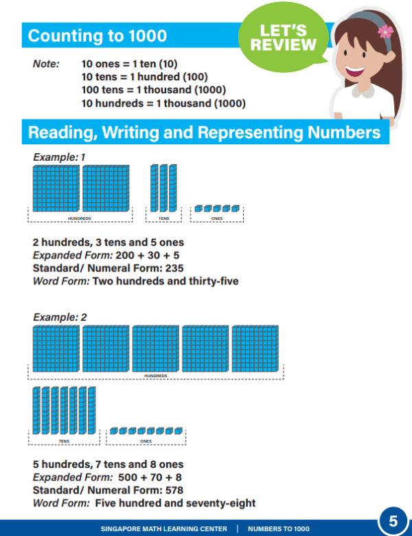 Math Rockz Grade 2 Numbers to 1000 - Singapore Math Learning Center
